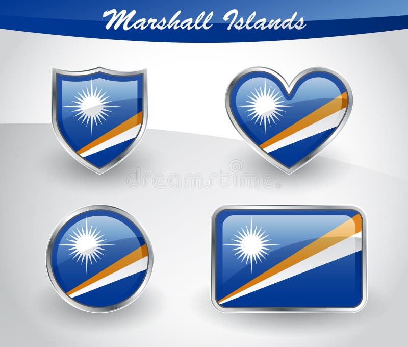 Marshall Islands Icon Circle Stock Illustrations – 176 Marshall Islands ...
