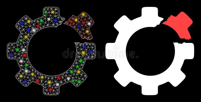Broken Gear Icon Stock Illustrations – 2,520 Broken Gear Icon Stock ...