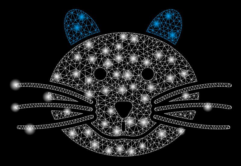 Cat Wireframe Stock Illustrations – 281 Cat Wireframe Stock ...