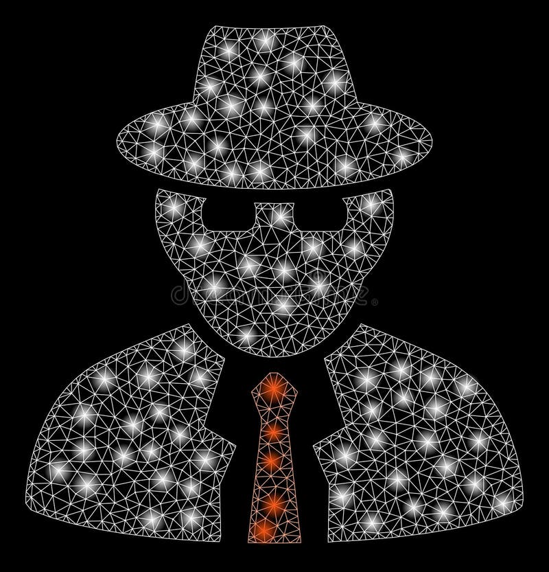 Glossy Mesh 2D Spy with Light Spots Stock Vector - Illustration of ... Glossy Mesh 2D Spy with Light Spots Stock Vector - Illustration of ...