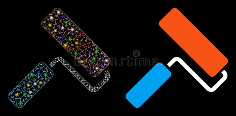 Network Paint Splatter stock illustration. Illustration of splotches ...