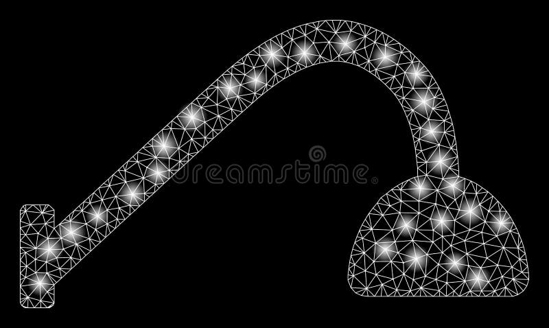 Flare Mesh 2D Tap Mixer with Flash Spots Stock Vector - Illustration of ...