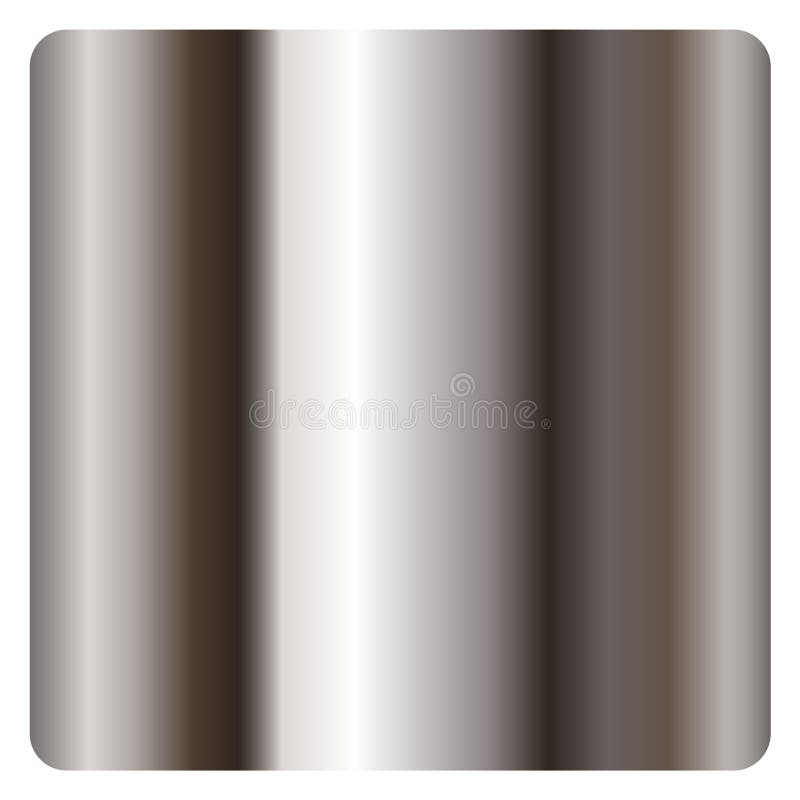 Glossy Metal Gradient. Shiny Pattern Stock Vector - Illustration of ...