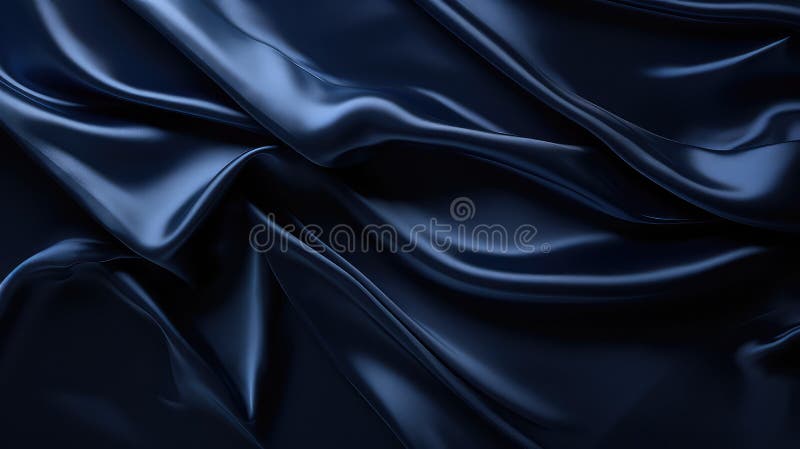 Smooth Polished Light Sophistication Glossy Navy Background Stock ...