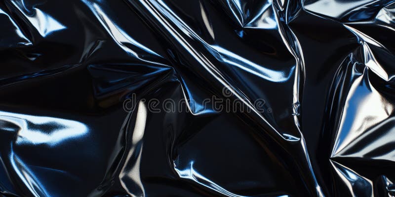 A Glossy Patent Leather Fabric Texture Background in Jet Black. the ...