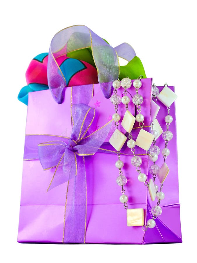 Pink gift wrapped present stock photo. Image of birthday - 18930868