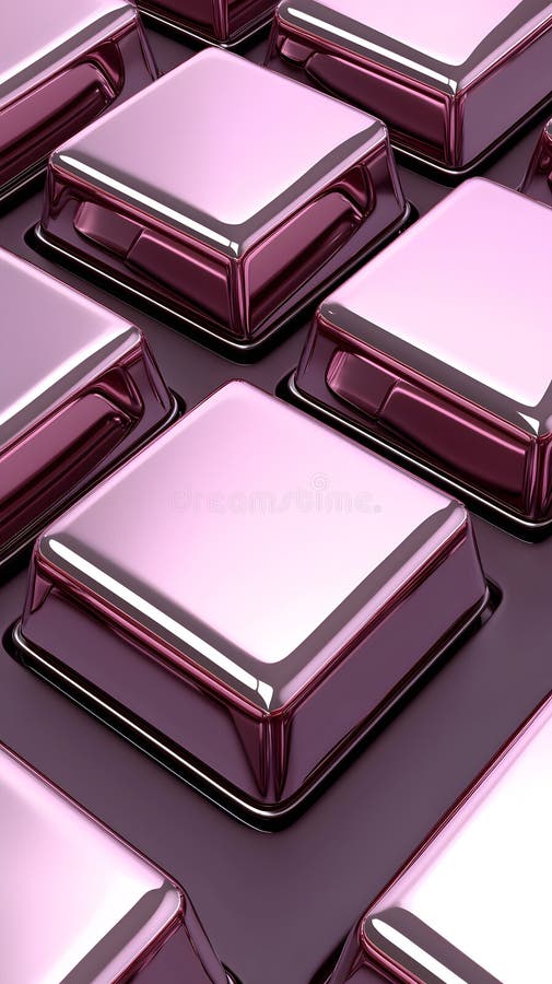 Glossy Pink Keyboard Keys Close-up Texture Stock Illustration ...