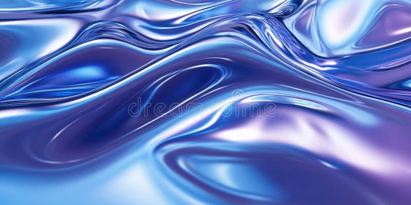 Glossy Plastic Surface with Curved Reflections Creating a Smooth and ...