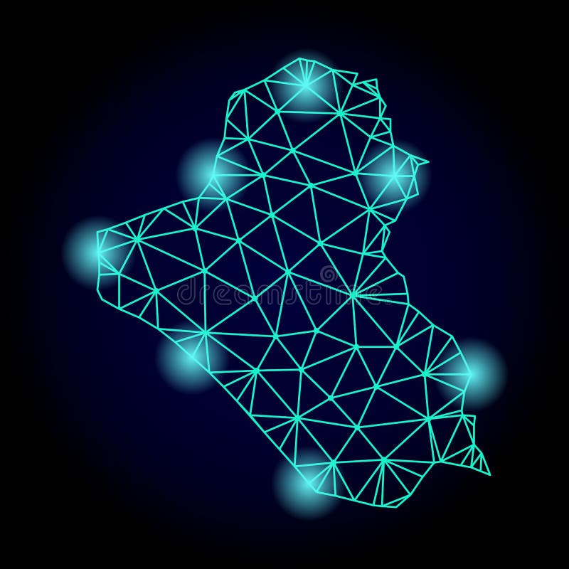 Wireframe Iraq Stock Illustrations – 44 Wireframe Iraq Stock ...