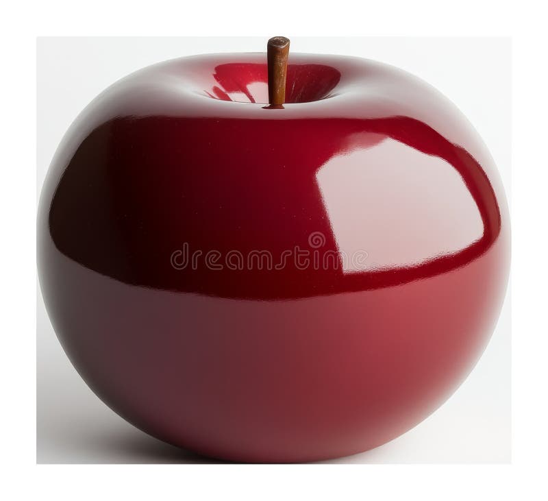 Glossy Red Apple Stem Transparent Background Stock Photos - Free ...
