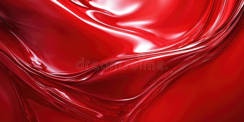 Glossy Red with Soft Highlights Creating a Bold and Elegant Background ...