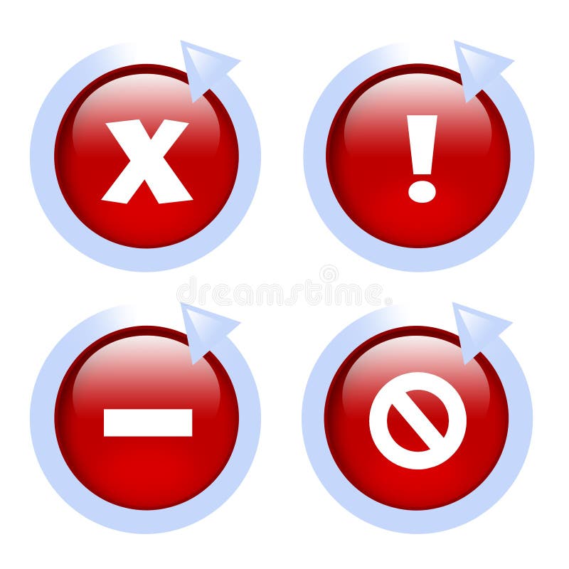 Red Strikethrough Circle Stock Illustrations – 86 Red Strikethrough ...