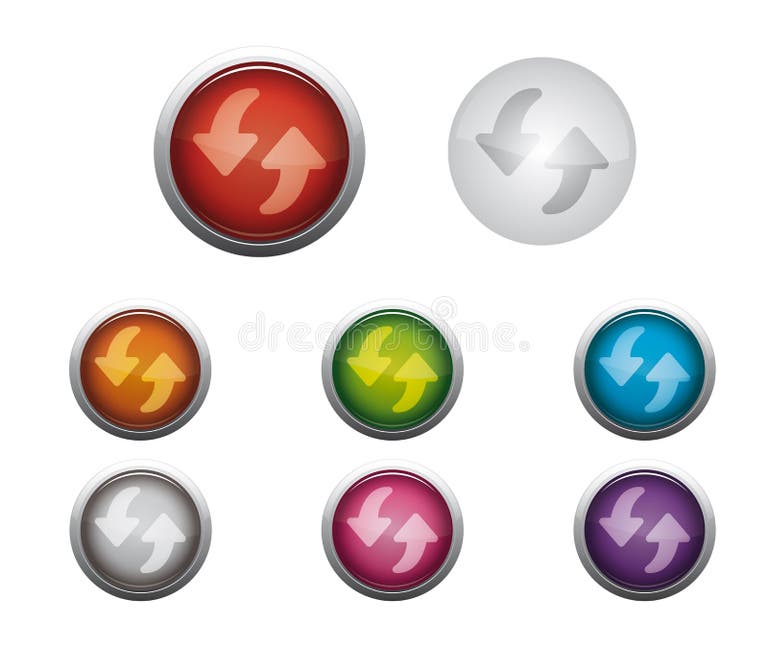 Running Button Stock Illustrations – 4,803 Running Button Stock ...