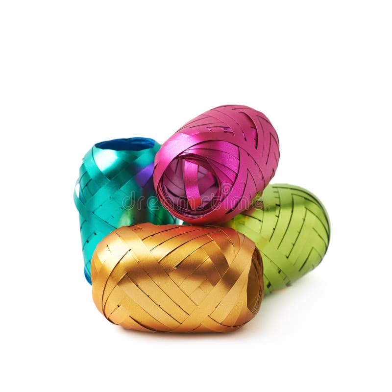 Glossy Ribbon Reels Isolated Stock Photos - Free & Royalty-Free Stock ...