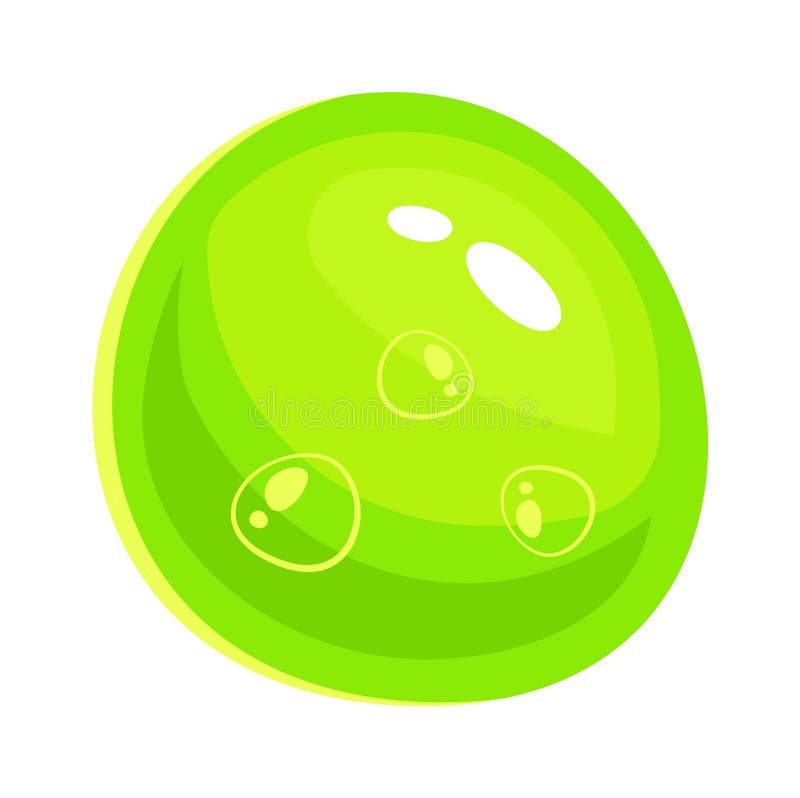 Glossy Round Stone stock vector. Illustration of white - 275952733