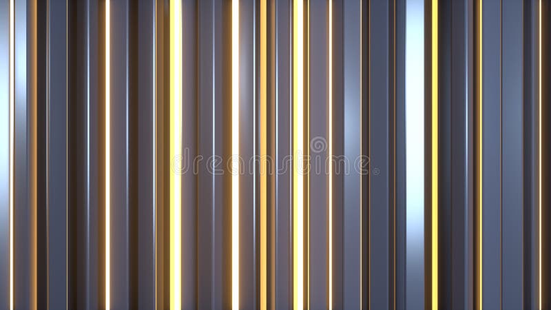 Glossy and Shiny Vertical Bars 3D Render Stock Illustration ...