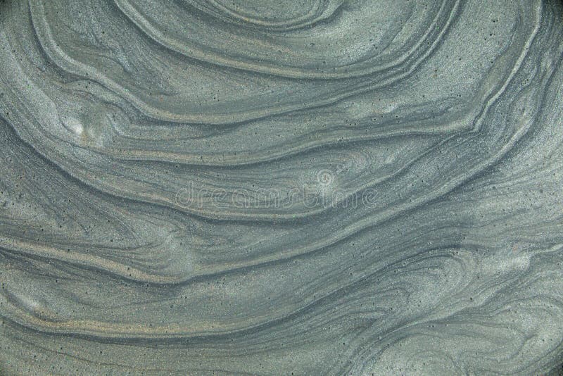 Glossy, Silvery, Smooth and Light Paint Texture that Simulates a Watery ...