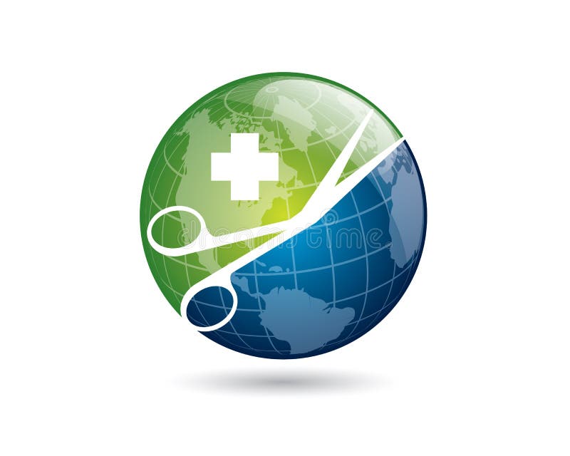 Glossy Sphere Logo Medical Tools Icon Stock Vector - Illustration of ...