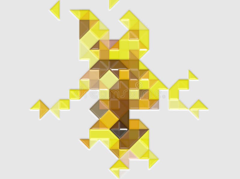 Glossy Tiles Color Abstract Background Stock Illustration ...