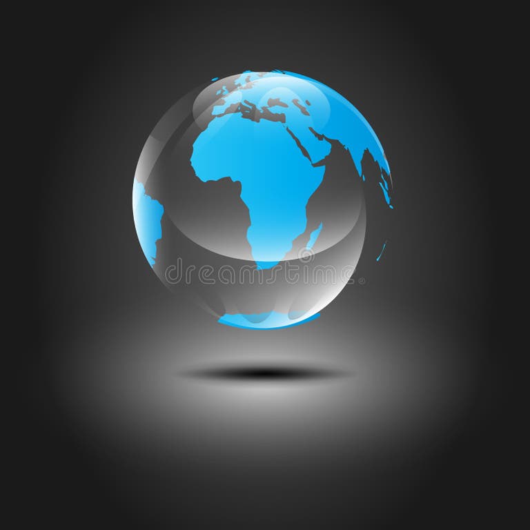 Translucent Earth Globe Stock Illustrations – 1,599 Translucent Earth ...
