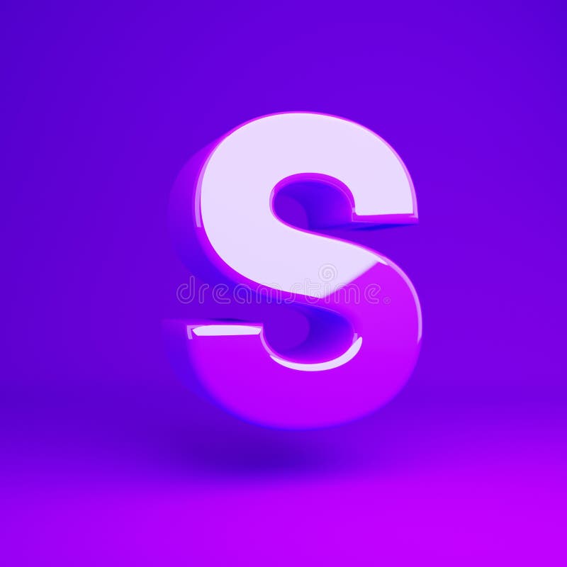 Violet Z Letter with Flowers, Alphabet Illustration on White Stock ...