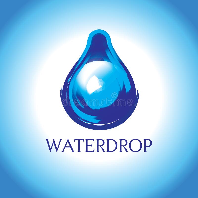 Glossy waterdrop design stock vector. Illustration of aqua - 92178341