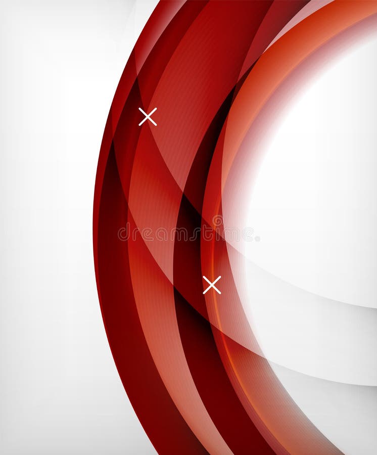 Glossy Wave Vector Background with Light and Shadow Effects, White ...