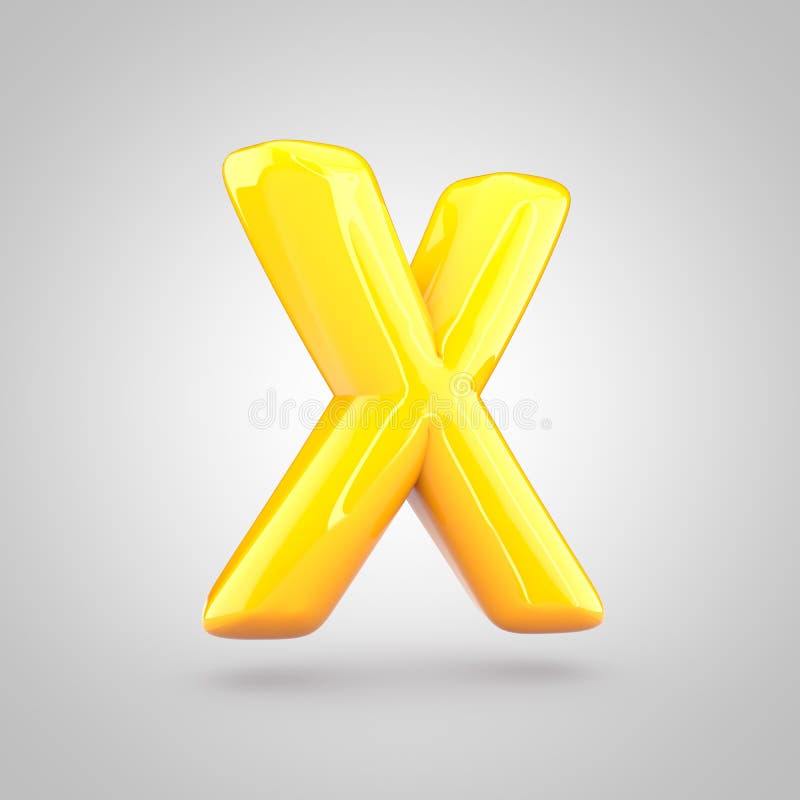 Glossy Yellow Paint Letter Stock Illustrations – 720 Glossy Yellow ...