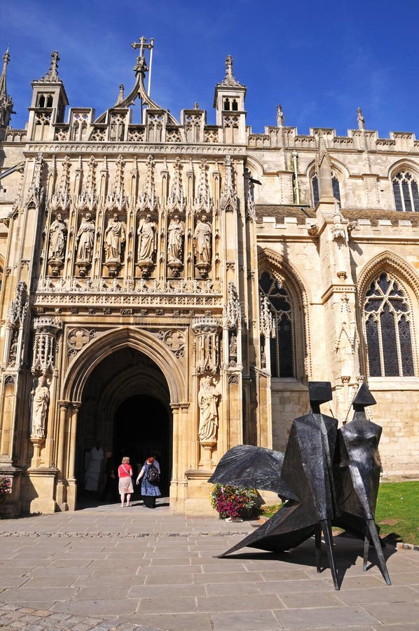 Gloucester Cathedral. editorial photography. Image of sculpture - 48803612