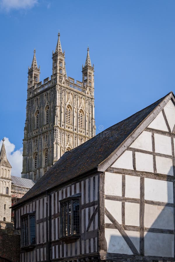 Gloucester Cathedral City, England Stock Image - Image of city, church ...