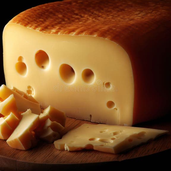 Gloucester Cheese on Vintage Table,cheese-rolling Event.Generative AI ...