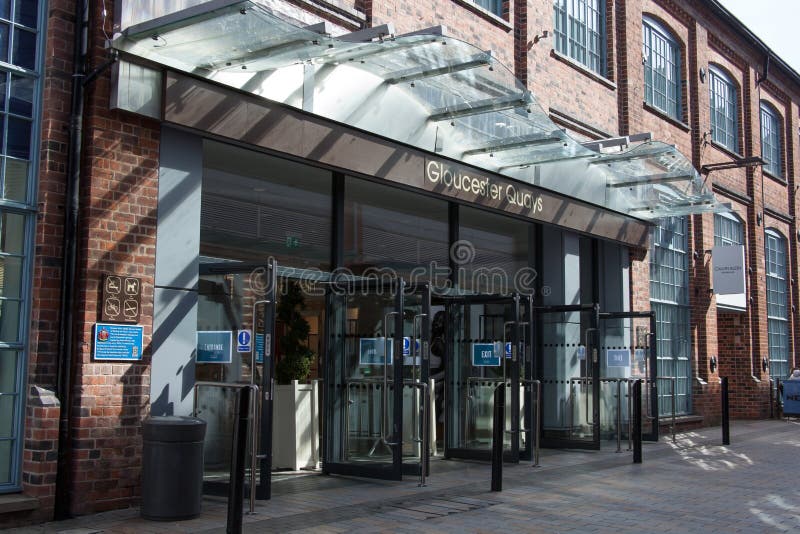 Gloucester Quays Shopping Mall in Gloucester in the UK Editorial Stock ...