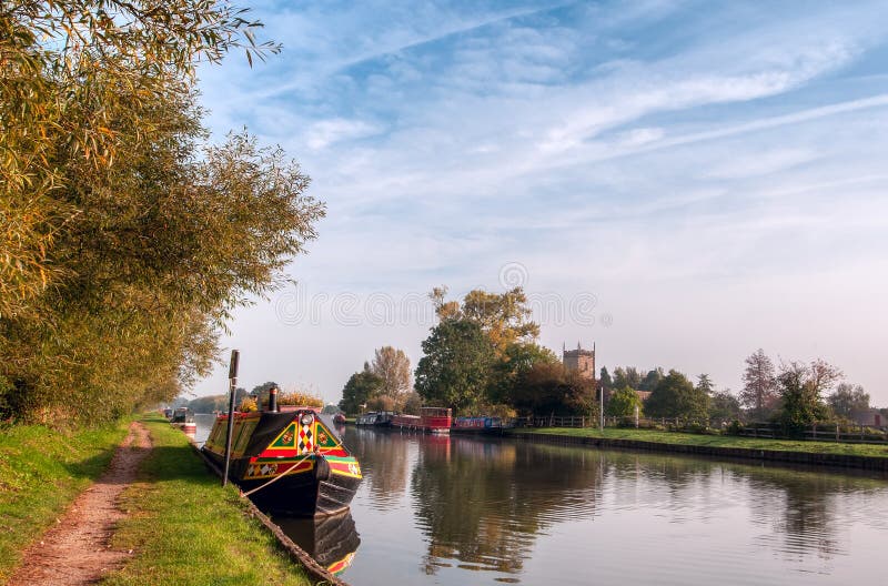 Gloucester and Sharpness Canal Early Morning Stock Photo - Image of ...