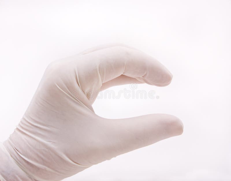 Gloved Hand Gesture stock image. Image of concepts, finger - 12122405