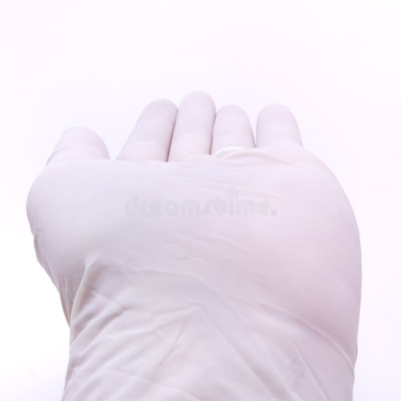 Gloved Hand Gesture stock image. Image of concepts, finger - 12122405