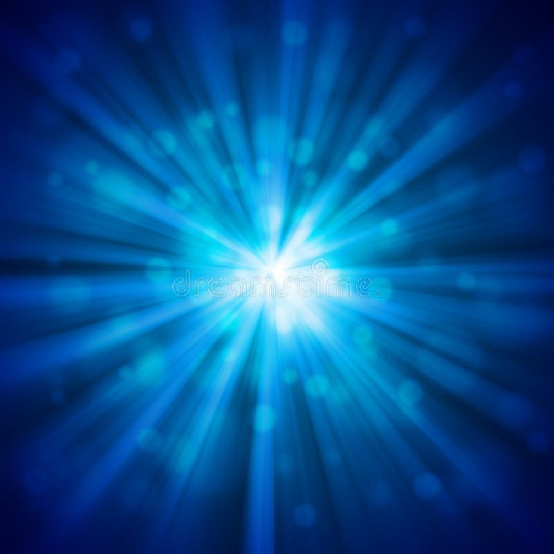 Blue radial glow stock illustration. Illustration of heaven - 2020633