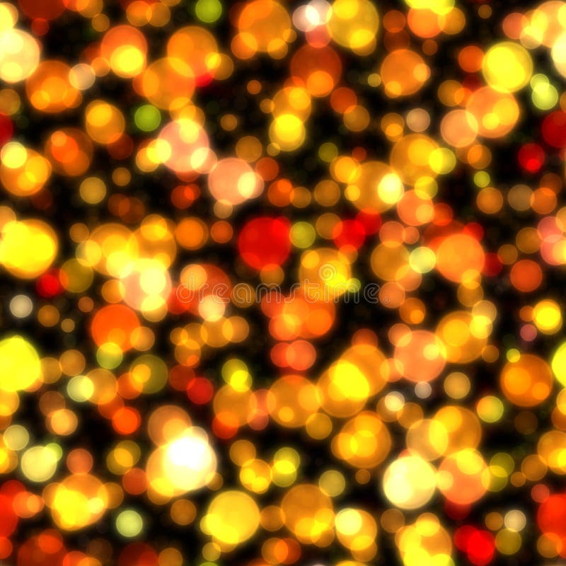 Glow Bokeh Background. Colorful Seamless Pattern with Glitter Particles ...