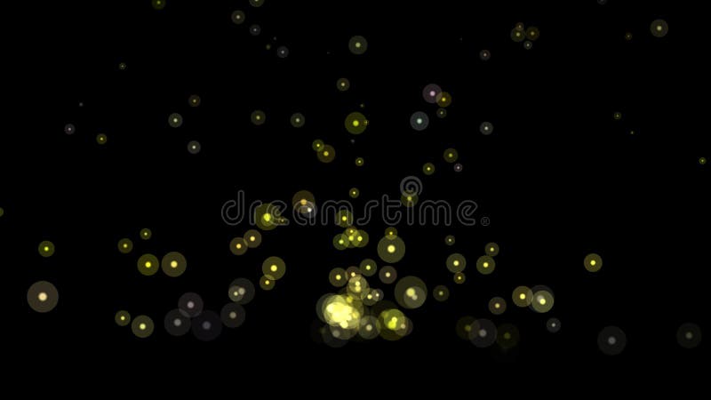 Glow Bokeh Light Effect with Alpha Channel.Bright Sparkle Design Stock ...
