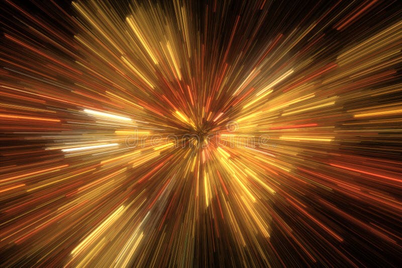 Light and Particles in a Room through the Opening Door Stock ...