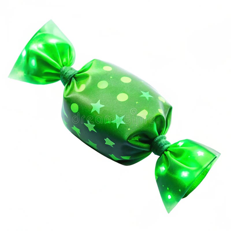 Glow in the Dark Candy Wrapper for Night Time Party Theme Stock ...