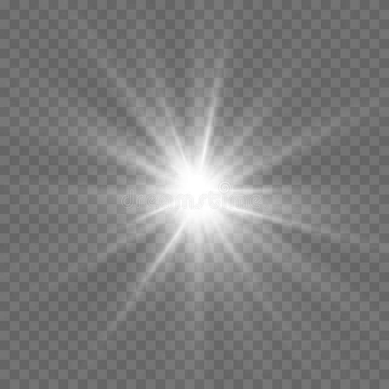 Glow Effect. the Star Burst Stock Illustration - Illustration of warm ...