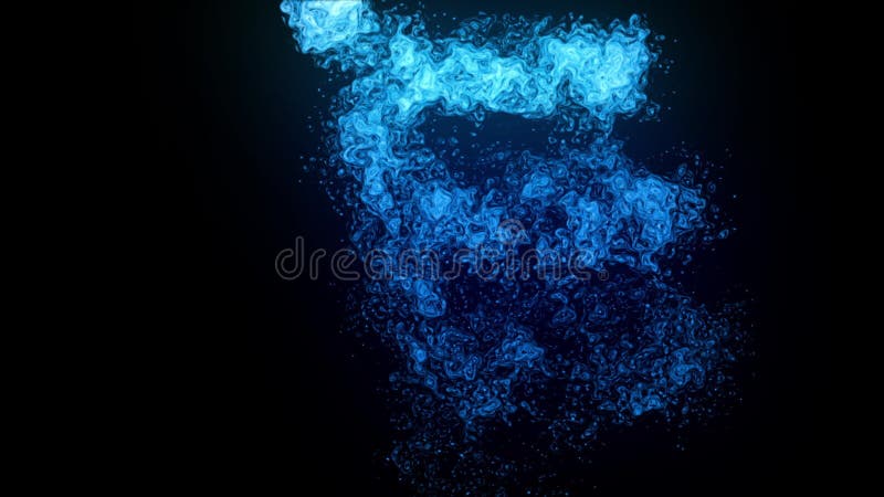 Glow Fire Particle Trail Effect Circle Animation Stock Footage - Video ...