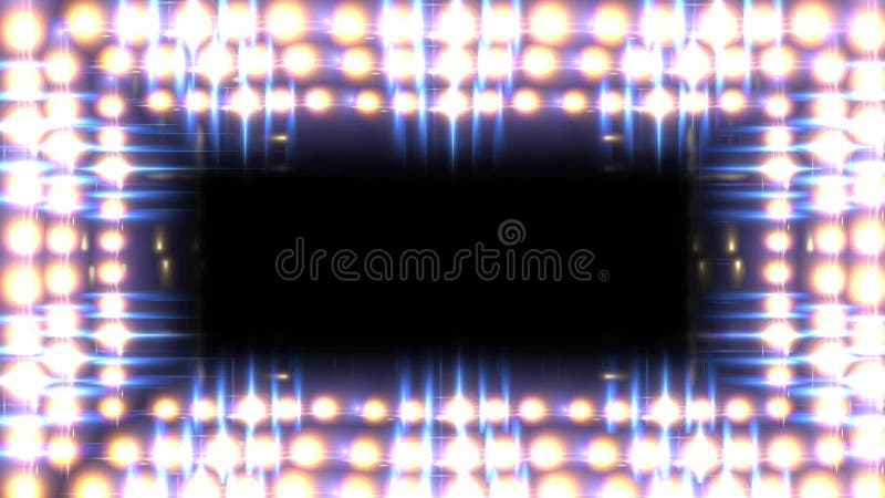 Glow light border stock video. Video of illuminated, decorative - 45902739