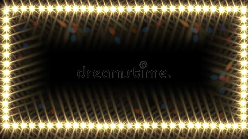 Glow light border stock video. Video of illuminated, decorative - 45902739