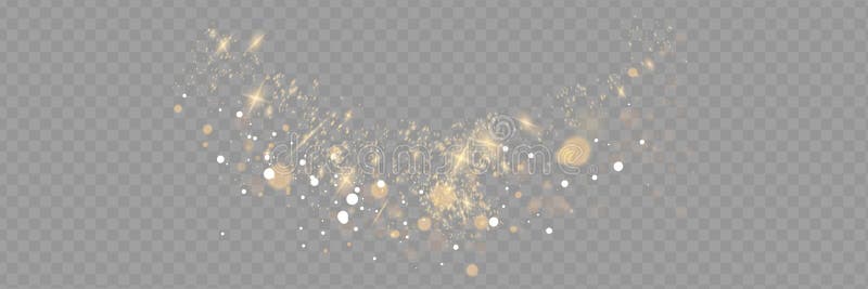 Glow Light Effect. Vector Illustration. Christmas Flash. Dust. Stock ...