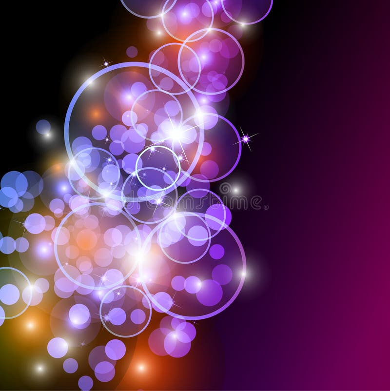 Multi Colored Light Burst stock illustration. Illustration of electric ...