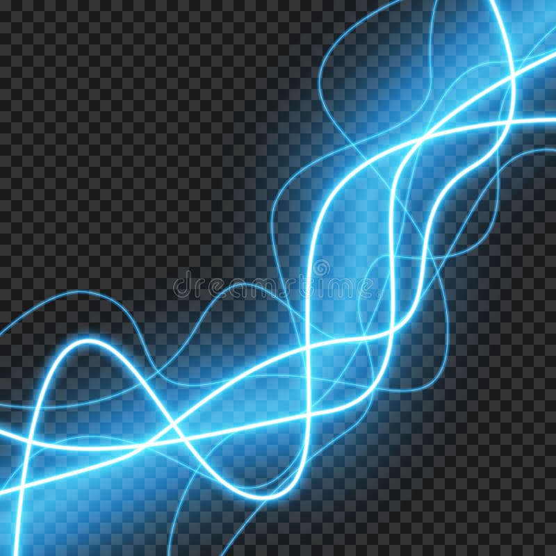 Glow line light effect stock vector. Illustration of greeting - 311278185