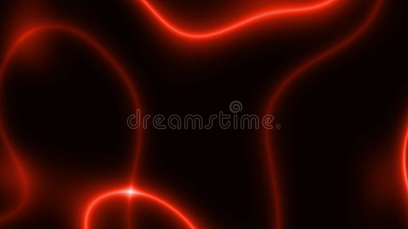 Glow Red Light Curve Animation Stock Footage - Video of flowing, galaxy ...