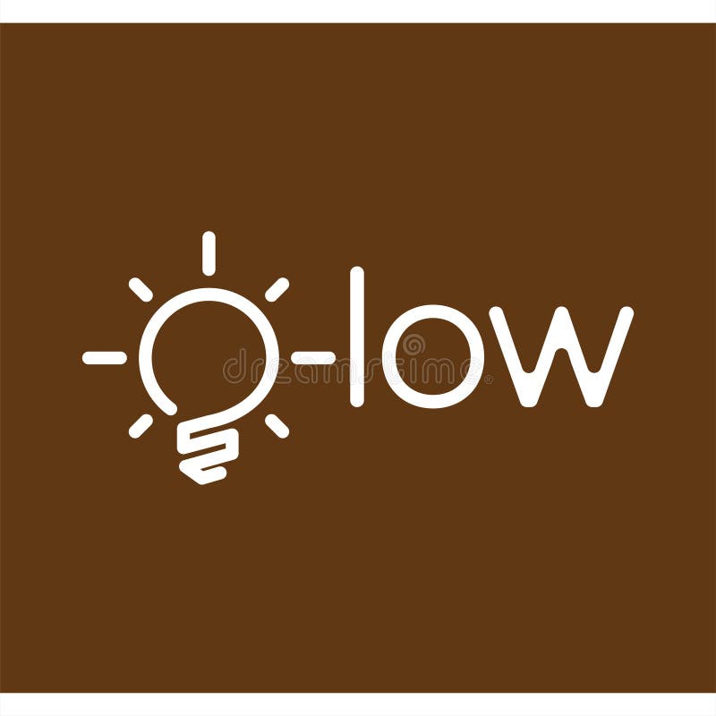 Glow Smart Bulb Text Logotype Vector Template Stock Vector ...