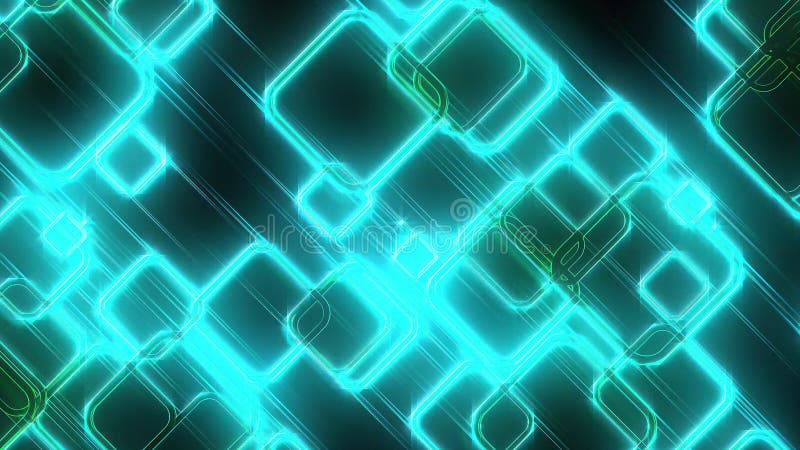 Glow squares and lines stock illustration. Illustration of geometric ...
